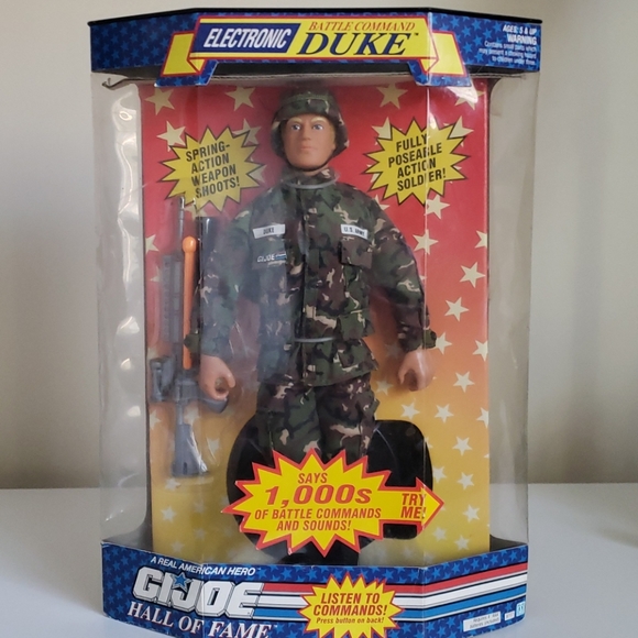 Other | Gijoe Electronic Battle Command Duke Doll | Poshmark
